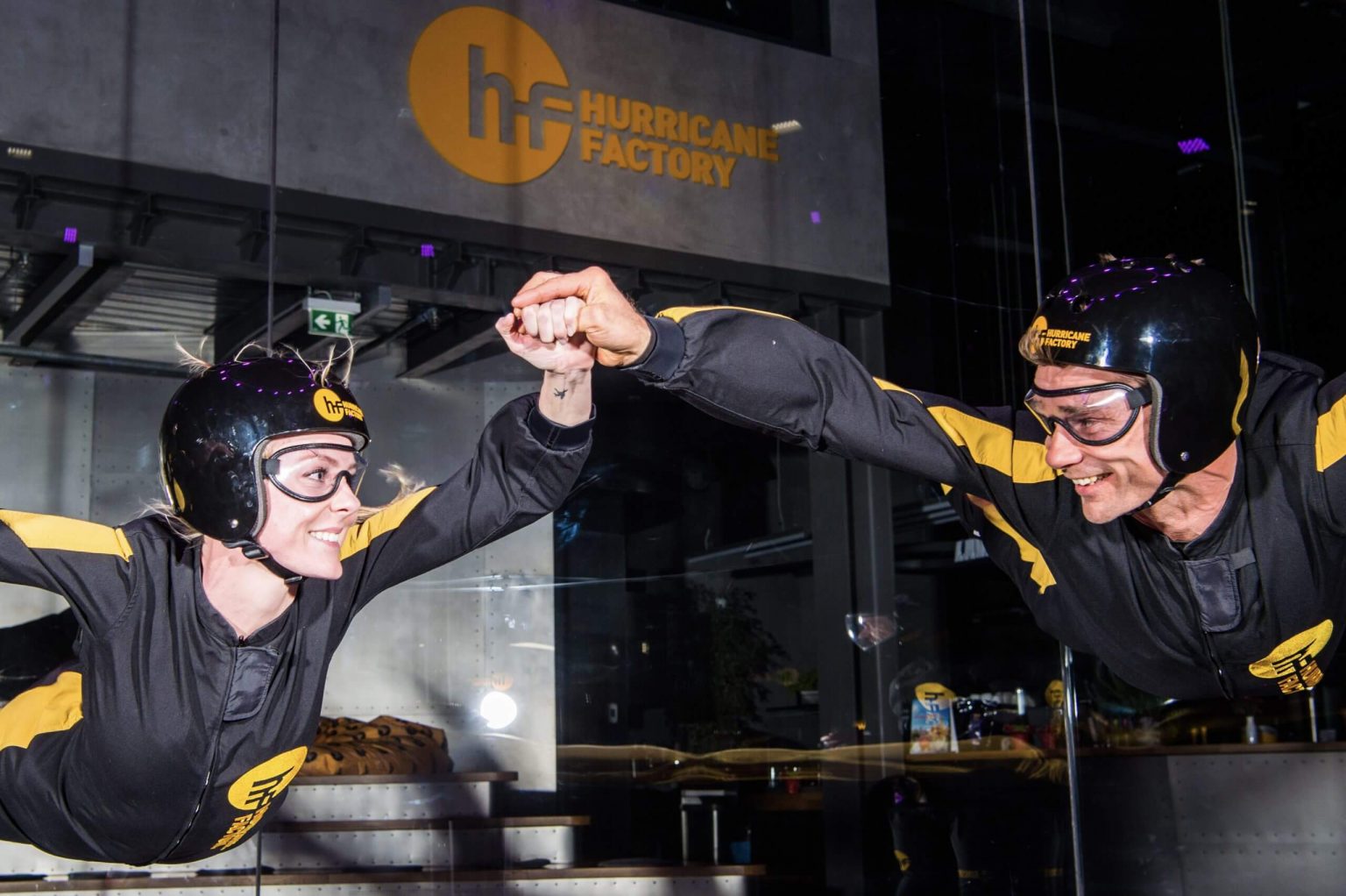 Deutschlands größter Windkanal - Hurricane Factory Berlin