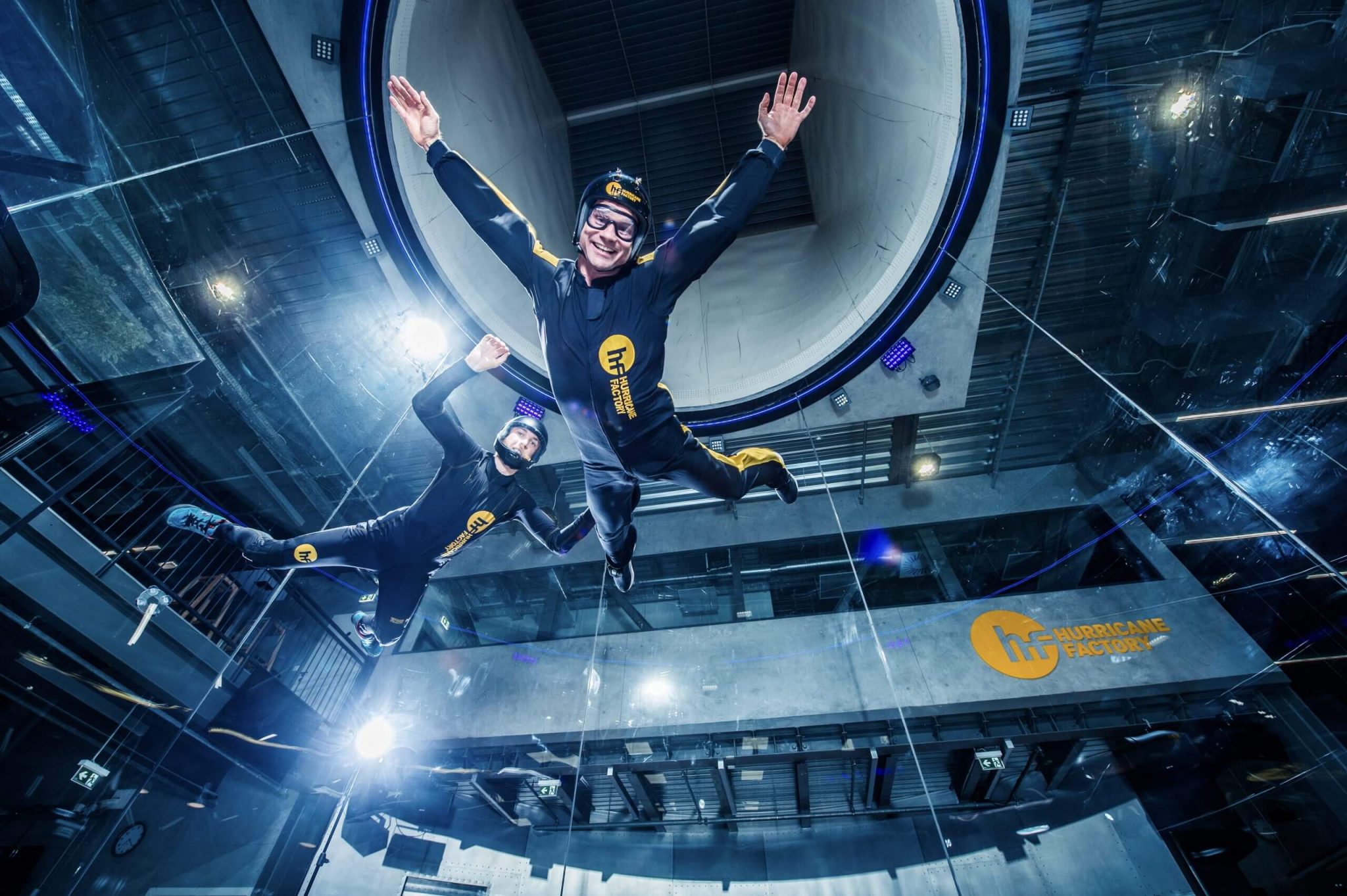 Germany's biggest wind tunnel - Hurricane Factory Berlin