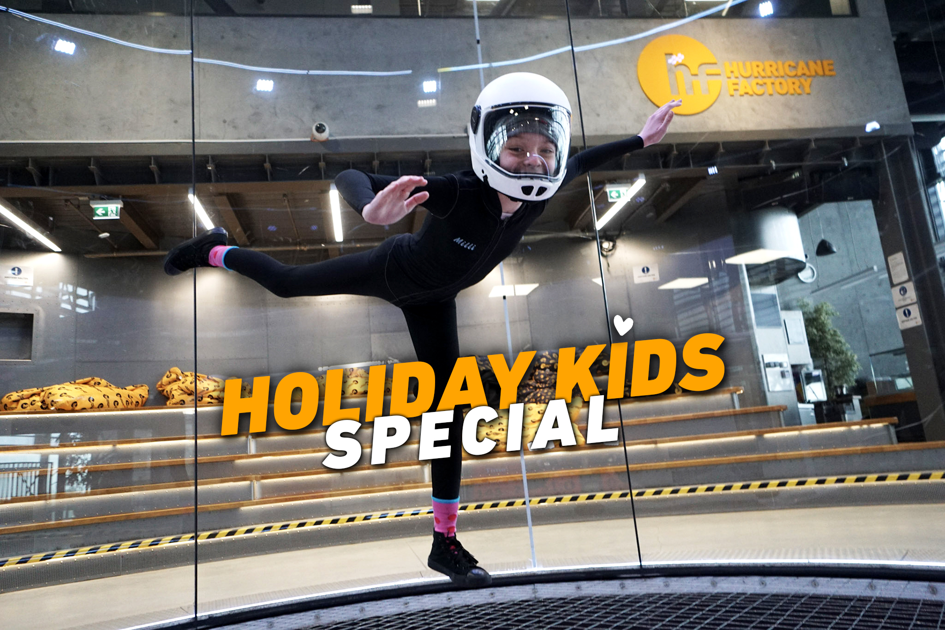 Germany's biggest wind tunnel - Hurricane Factory Berlin - Indoor skydiving